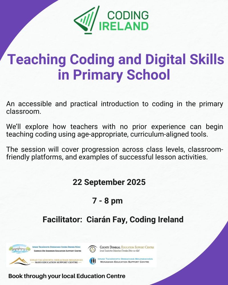 Teaching Coding and Digital Skills in Primary School-Primary - Monaghan ...